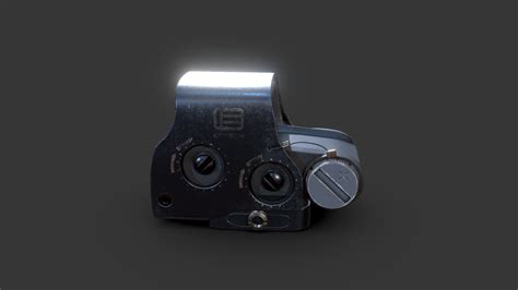 Eotech Hws Exps3 Scope 3d Model By Raresbucur [e20af96] Sketchfab
