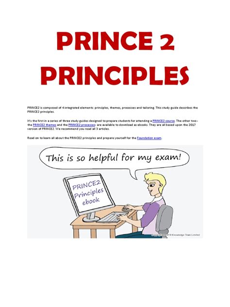 Prince 2 Principles Pdf