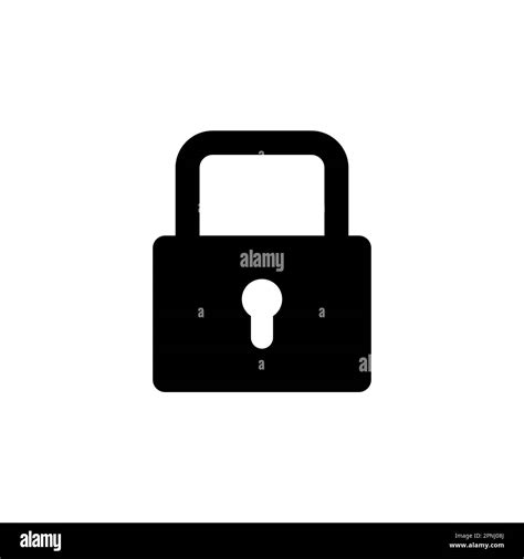 Lock Icon Vector Padlock Icon Vector Encryption Icon Security Symbol