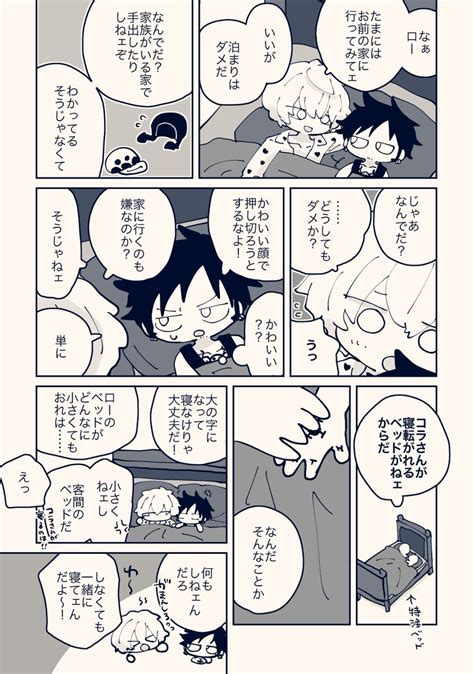 折笠 On Twitter お泊まりしたい！コラロ 転生現パロ