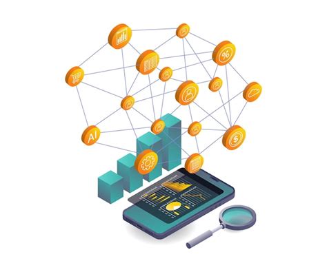 Premium Vector Examining Business Growth Networks