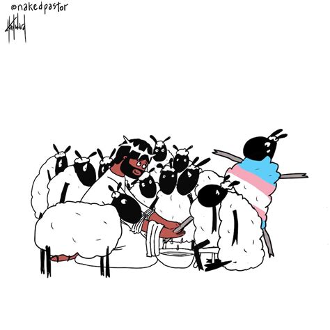Buy Trans Foot Washing Digital Cartoon By Nakedpastor David Hayward