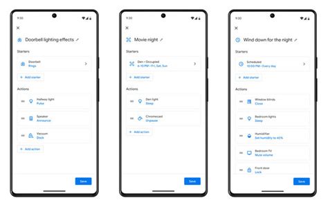 Google Home sube la automatización de nivel con nueve activadores y