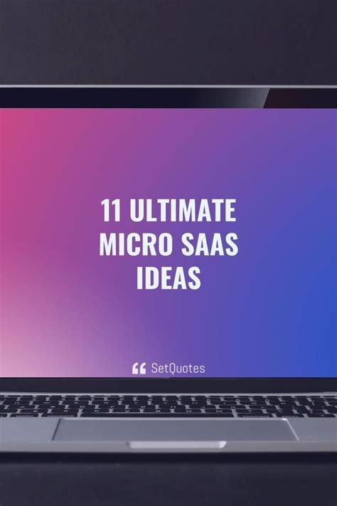 11 Ultimate Micro Saas Ideas To Launch In 2024