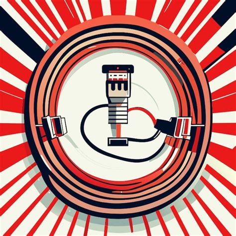 Premium Vector Cable Vector Illustration Flat 2