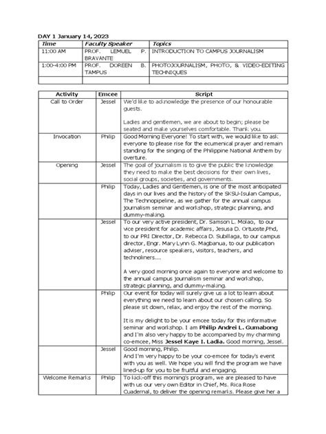 Seminar Workshop Script Pdf Expert Cognition