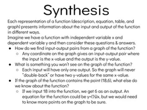 Grade 8 Unit 5 Lesson 4 Tables Equations And Graphs Of Functions Our 6