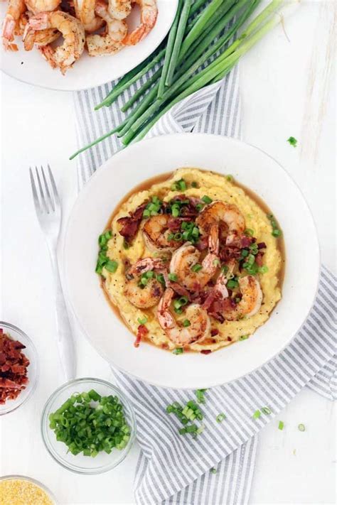 Easy Shrimp And Grits Bowl Of Delicious