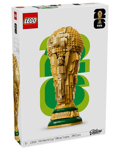 Lego Turns The Fifa World Cup Trophy Into A Display Worthy Build