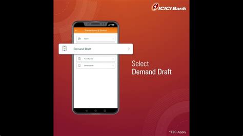 Icici Bank Demand Draft