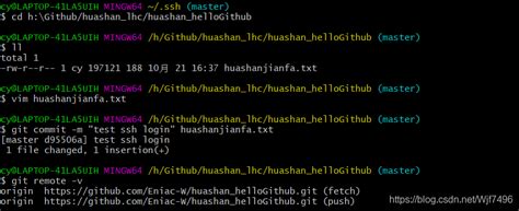 github （一）新手入门 安装、配置本地仓库、远程仓库和本地git与源程github ssh和两种连接的建立、push 怎么把