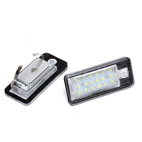 2x Led Светло за Таблица Audi A3 S3 A4 S4 A5 A6 S6 A8 S8 Q7 Rs4
