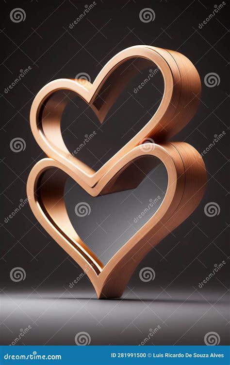 Corazones Entrelazados Que Simbolizan El Amor Duradero Entre Las