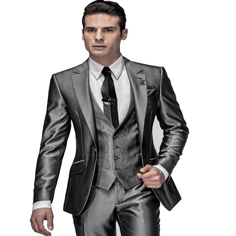 Terno Masculino Slim Super Brilho Colete Gravata R 97900 Em Mercado Livre