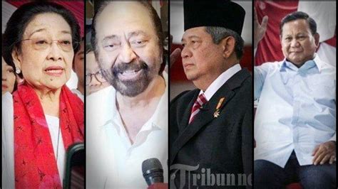 Inilah Daftar Keluarga Megawati Prabowo SBY Dan Surya Paloh Yang