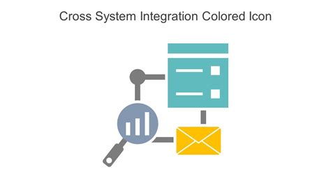 Cross System Integration Colored Icon In Powerpoint Pptx Png And