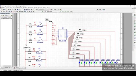 Tabla De Verdad Decodificador 74ls138d Youtube