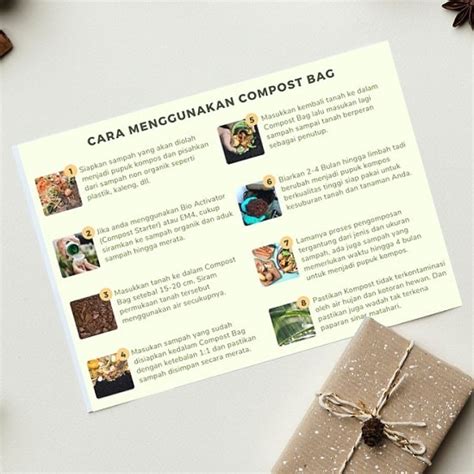 Paketan Compost Bag 80L Bio Activator Easy Grow Planter Bag