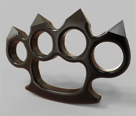 Knuckle Duster 3D Model CGTrader