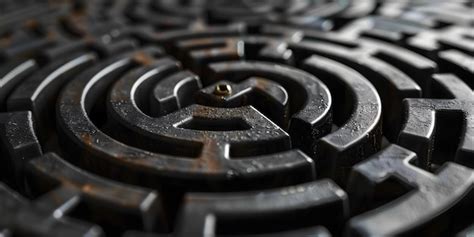 Premium Photo Navigating The Keyboard Keys Maze A Symbol Of Problemsolving And Innovation In