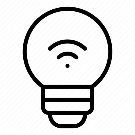 Smarthome Smart Bulb Technology Lamp Light Icon Download On