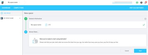 Adding A Space Devtodev Documentation