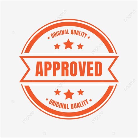 Approved Badge Seal Vector Design Approved Stamp Accepted Seal