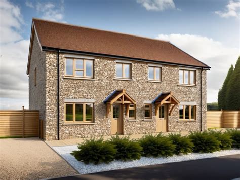 Three Bedroom Semi Detached House Design The Bosbury