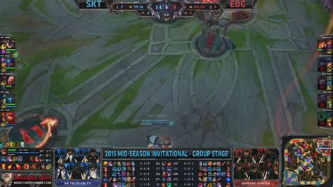 Spoiler SK Telecom T1 Vs EDward Gaming MSI 2015 Group Stage