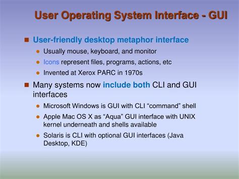 PPT CSC Operating Systems Lecture Operating System Structures PowerPoint