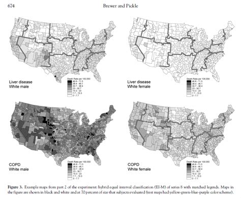 Visualisation How Do You Choose The Classifications On Choropleth