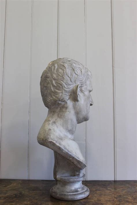 Antique Plaster Classical Bust Of Agrippa At 1stdibs Antique Plaster Bust
