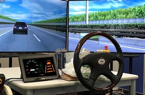 Fixed Base Driving Simulator Consisting Of A Driving Simulation System Download Scientific