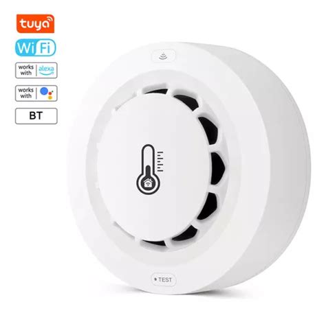 Detector De Humo Wifi Bt Tuya Alarma Incendios Meses Sin Interés