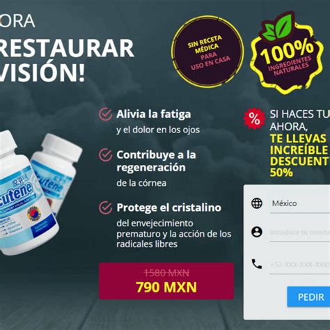 Ocutene Capsulas Resenas Producto Para La Salud Ocular Ocutene