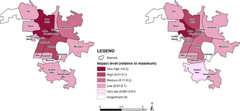 Impact Mapping In The Municipality Of Arad For Daytime And Night Time