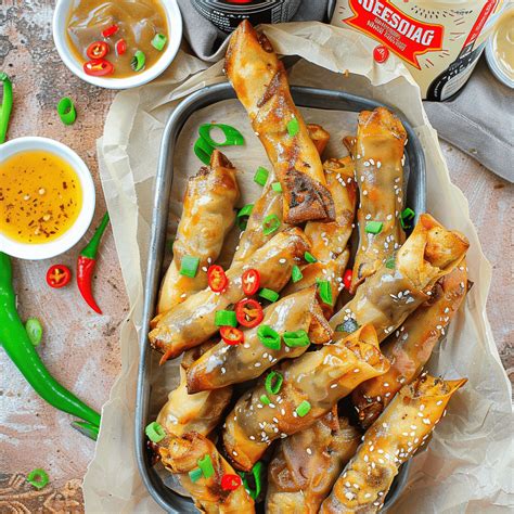 Ginger Beef Egg Rolls Recipes Tasks And Tools