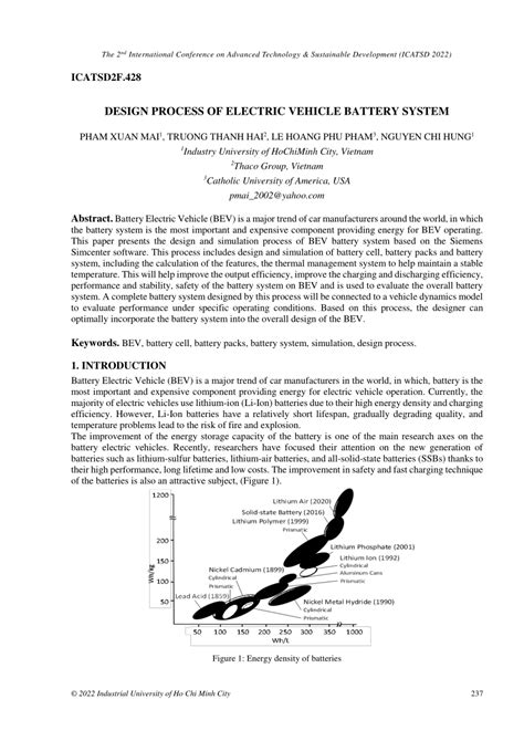 PDF ICATSD F DESIGN PROCESS OF ELECTRIC VEHICLE BATTERY SYSTEM