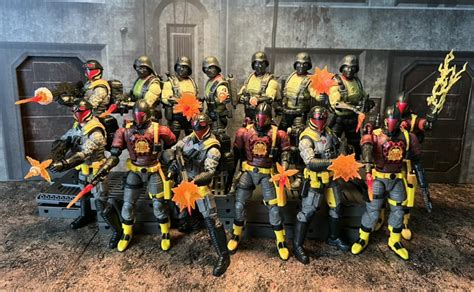 G I Joe Classified Python Patrol Cobra Officer In Hand Images