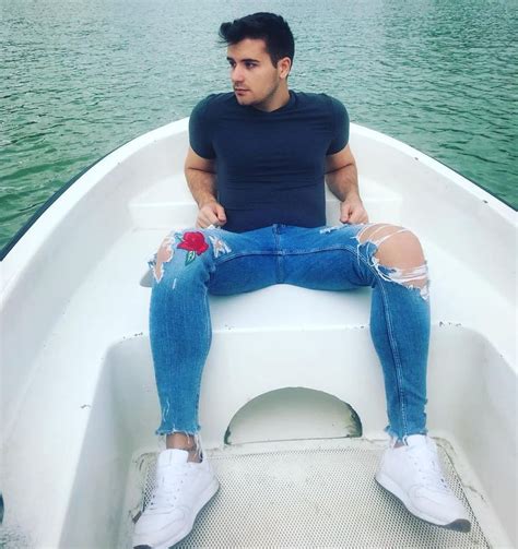 Sexy Skinny Jeans Super Skinny Jeans Men Tight Jeans Ripped Jeans