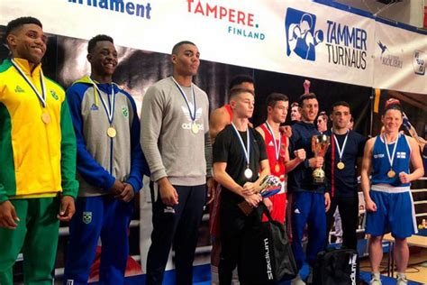 Boxe brasileiro brilha na Finlândia dois ouros e duas pratas Folha PE