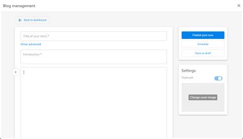 websitebuilder how to add and manage blog posts