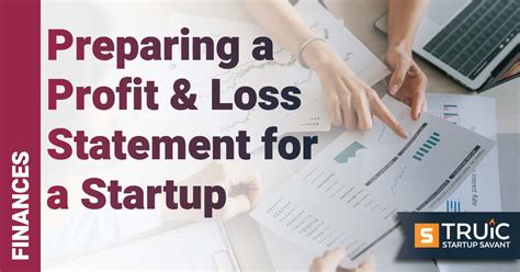 Preparing A Profit And Loss Pandl Statement For A Startup