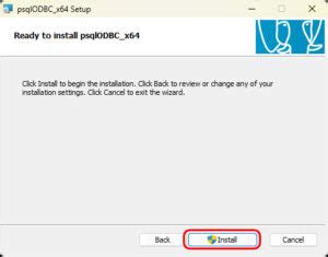Vba Postgresql