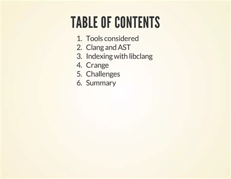 Crange Clang Based Tool To Index And Cross Reference Cc Source Code