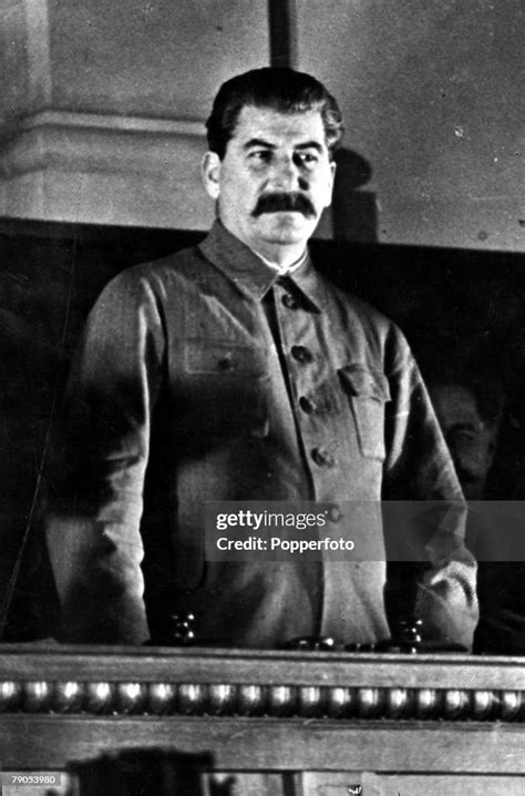 Russian Leader Of The Communist Party Josef Stalin News Photo Getty
