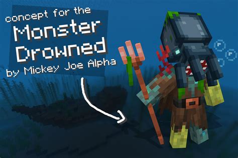 The Legend Of The Monster Drowned Minecraft Texture Pack
