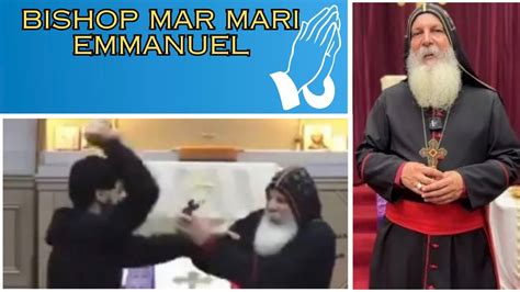 Reaction To Bishop Mar Mari Emmanuel Stabbing Persecuted Christians