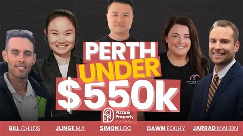 Perth 51 Areas Under 550k Expert Panel Simon Loo Dawn Fouhy Jarrad