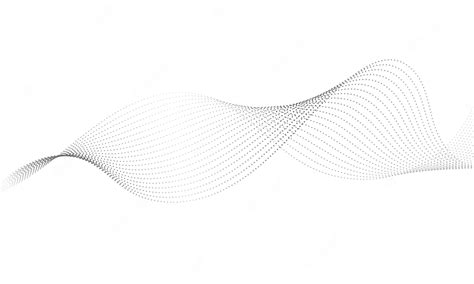 Premium Vector Abstract Platinum Gradient Wave Element For Design Background Stylized Wave